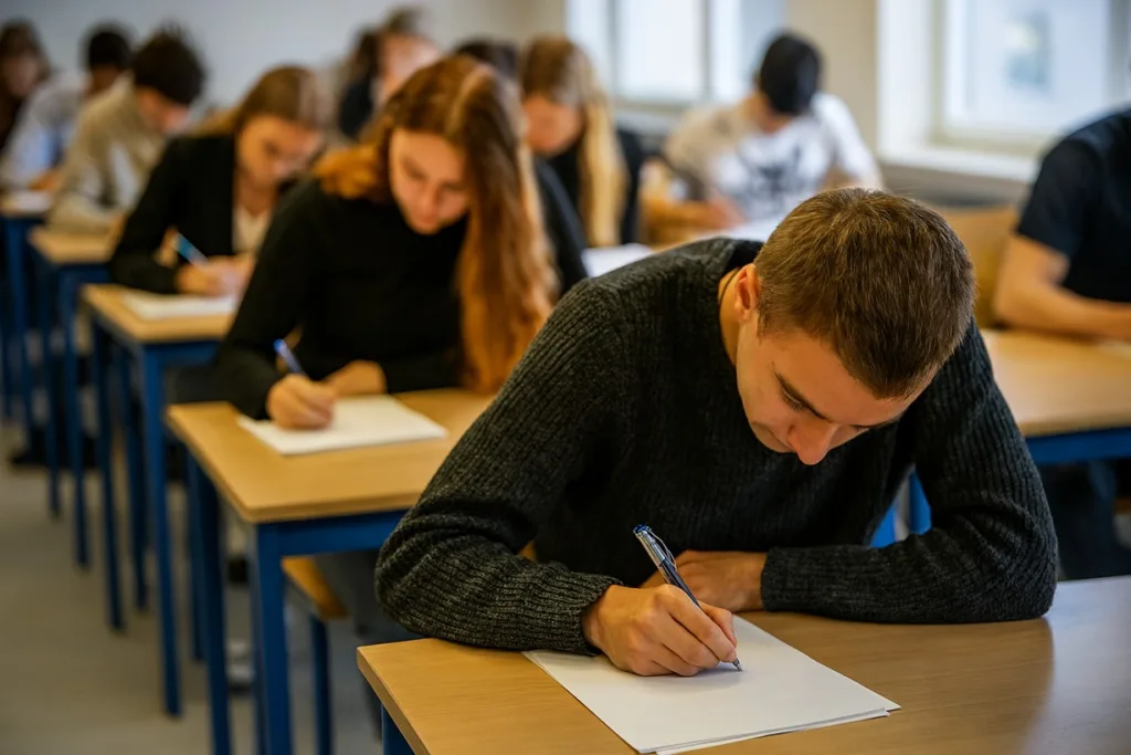 Nationella proven i gymnasiet ersätts med pappersprov